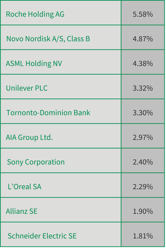 Green Century MSCI International Index Fund - International Index Fund