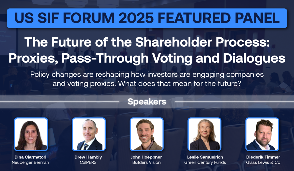 US SIF Forum 2025 - Green Century